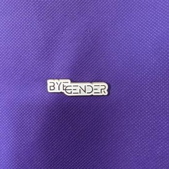 ByeGender Gold Edition Pin – Bye Gender